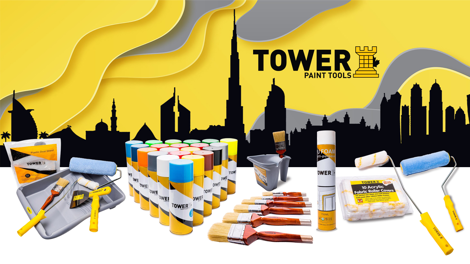 Best Painting Tools & Accessories | Construction Materials in UAE ...